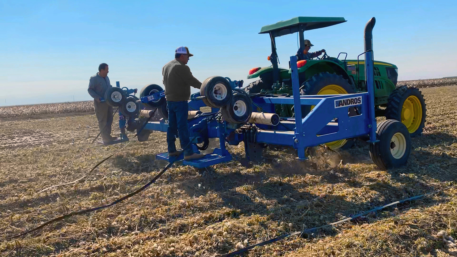 Drip Tape Extraction - ANDROS ENGINEERING